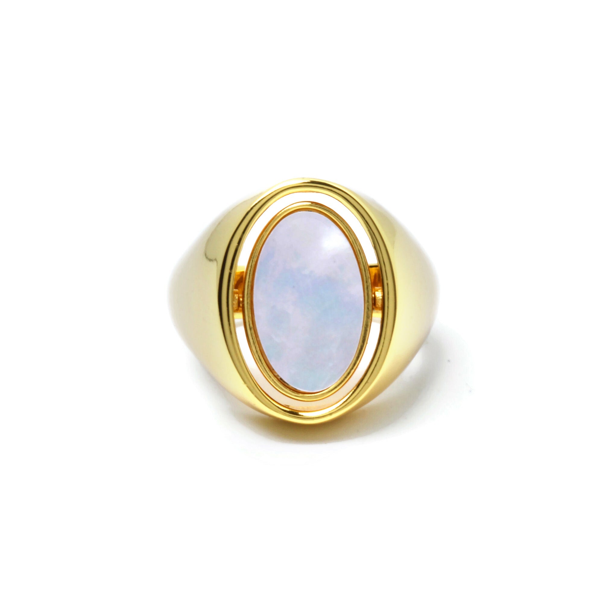 Double-Sided Signet Ring - CHÉRIE – Meet The Jewelers